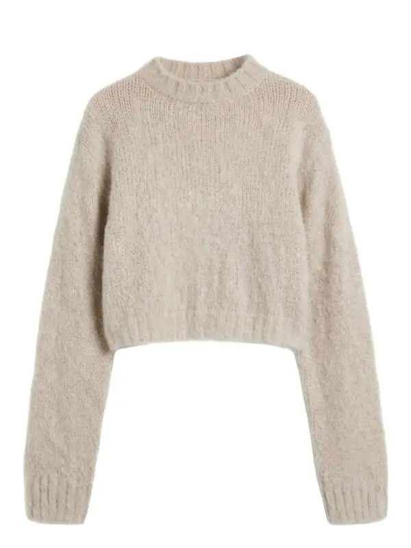 DR. DENIM Neutrals Moira Sweater Brushed Silver Lining - Gray