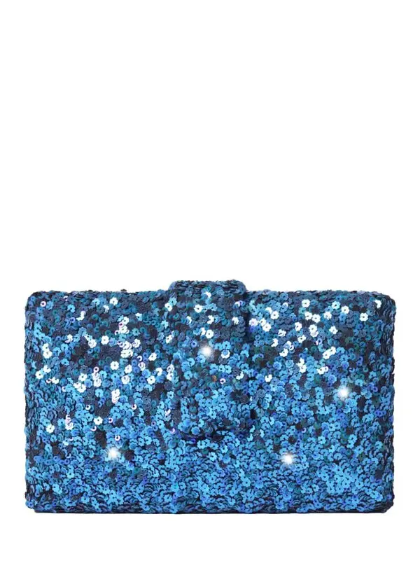 SIMITRI Capri Kitsch Clutch - Blue