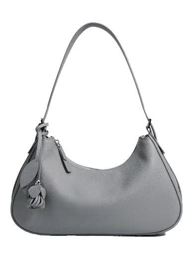 PRENELOVE New: Gaspe Genuine Leather Handbag Blue - Grey