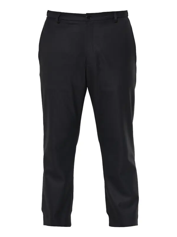 METAMORPHOZA Straight Trousers - Black