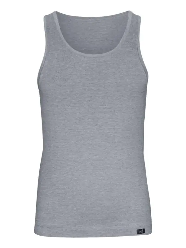 ZD ZERO DEFECTS Sport Tank Top Premium Egyptian Cotton Color - Grey