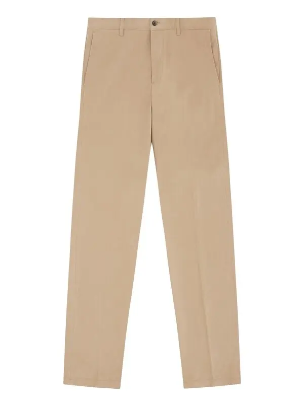 GRESHAM BLAKE Neutrals Cotton Stretch Chino - Beige