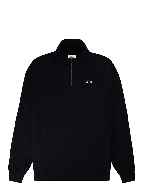 VELD Runyon Uniform Quarter-zip - Black