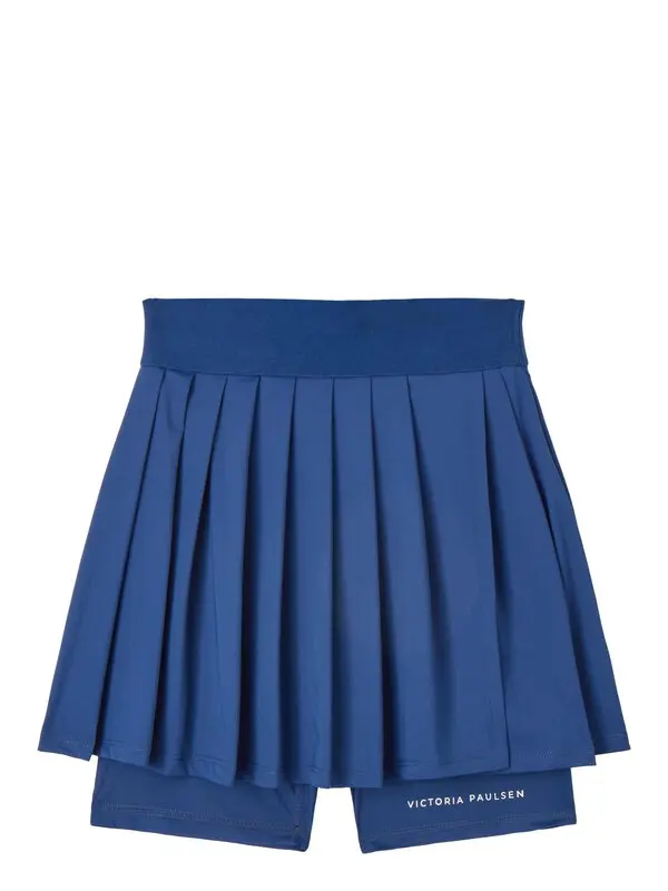 VICTORIA PAULSEN Jessa Skort Navy - Blue