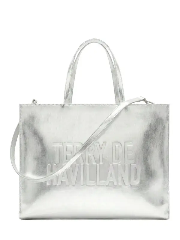 TERRY DE HAVILLAND Shopper Tote Bag - Silver