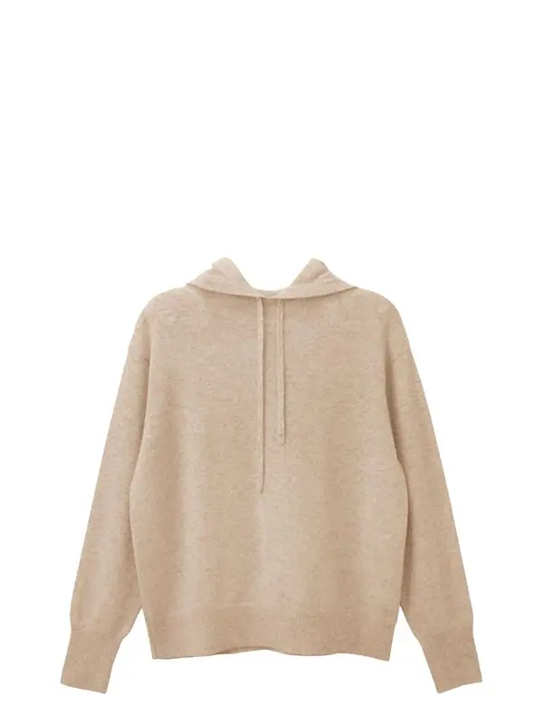 COVE Cashmere Fawn Hoodie - Brown