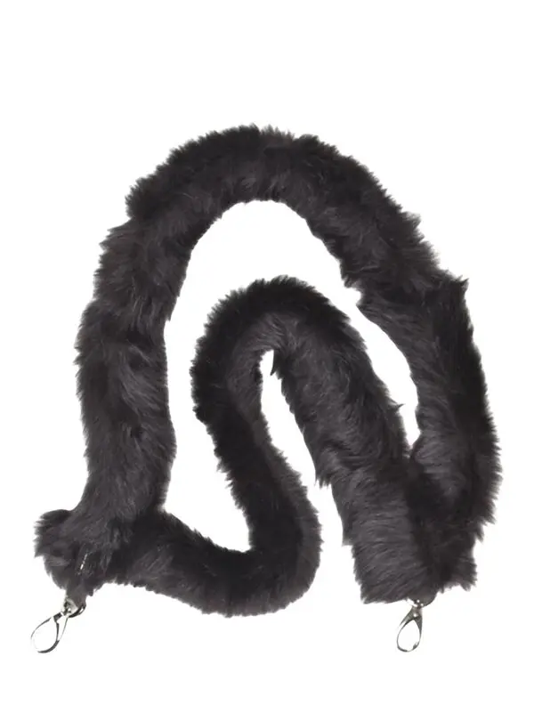 OWEN BARRY Toscana Shearling Adjustable Strap Navy - Blue