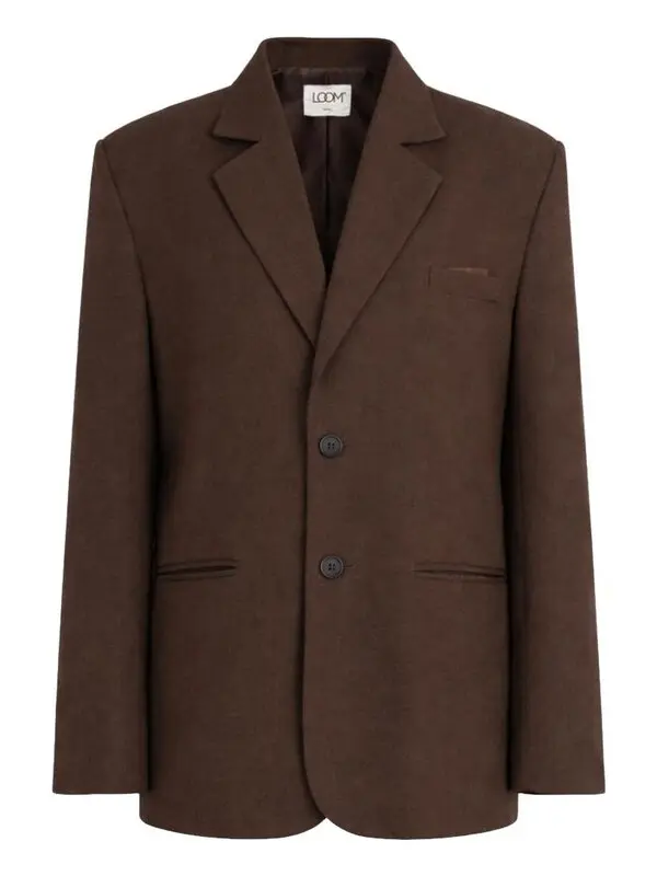 LOOM ARCHIVES Loom Oversized Blazer - Brown
