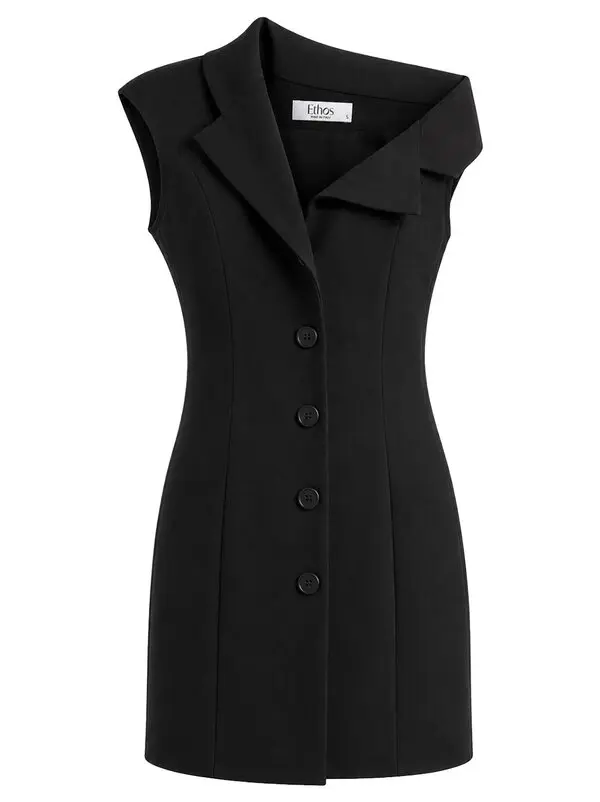THE ETHOS STUDIO Lilith Mini Dress - Black