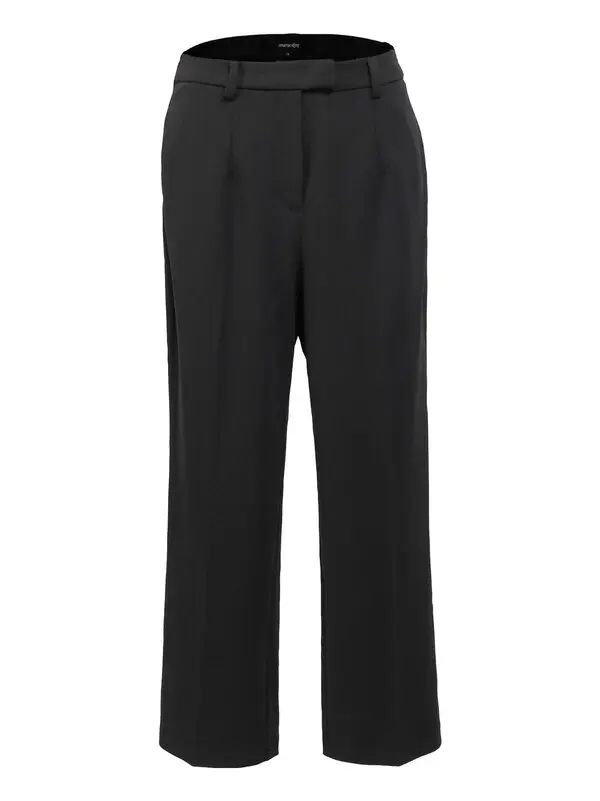 SMART AND JOY Tapered Cigarette Pants - Black