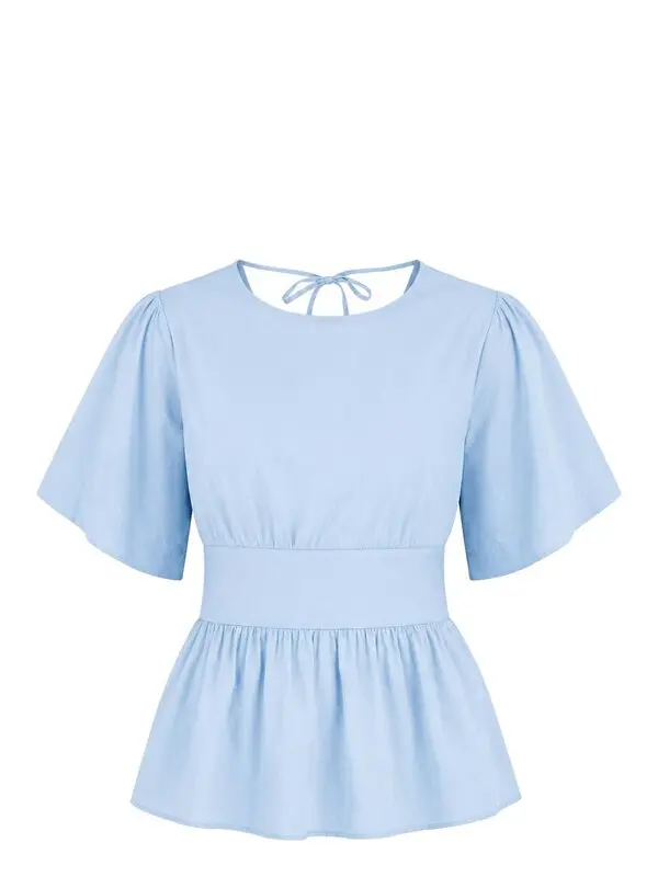 Mind Traveler Ari Blouse - Blue