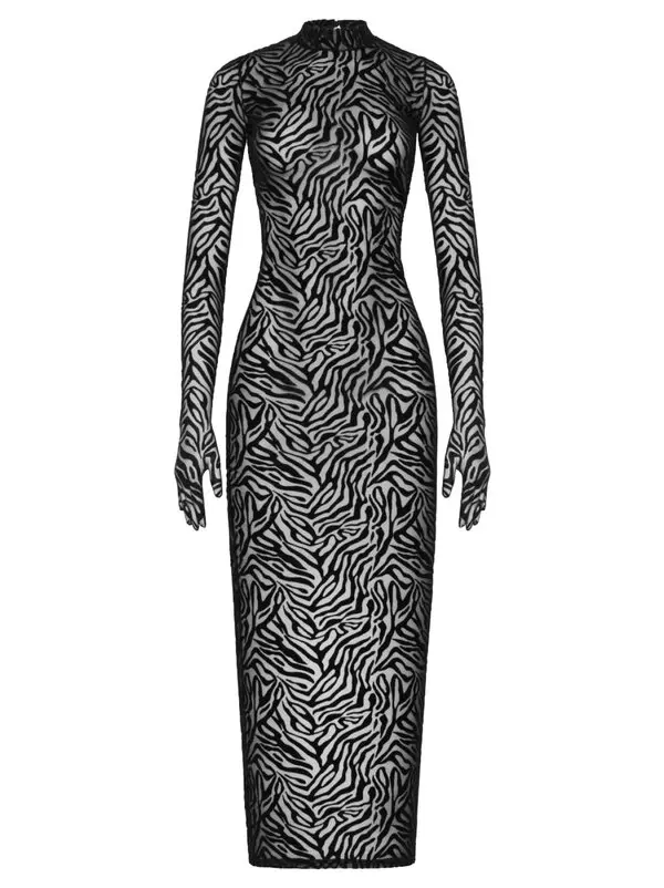 PERILLA Kourtney Maxi Dress - Black