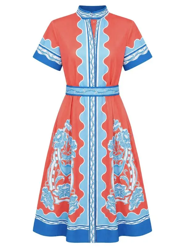 ISLAPAYAL Sydney Shirtdress - Pink