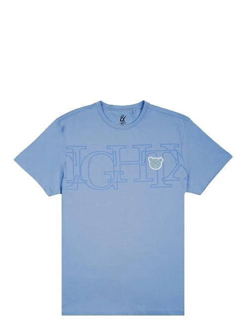 EIGHT X Arranget Graphic T-shirt Light - Blue