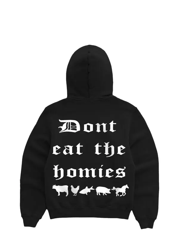 DONT EAT THE HOMIES Og Hoodie - Black