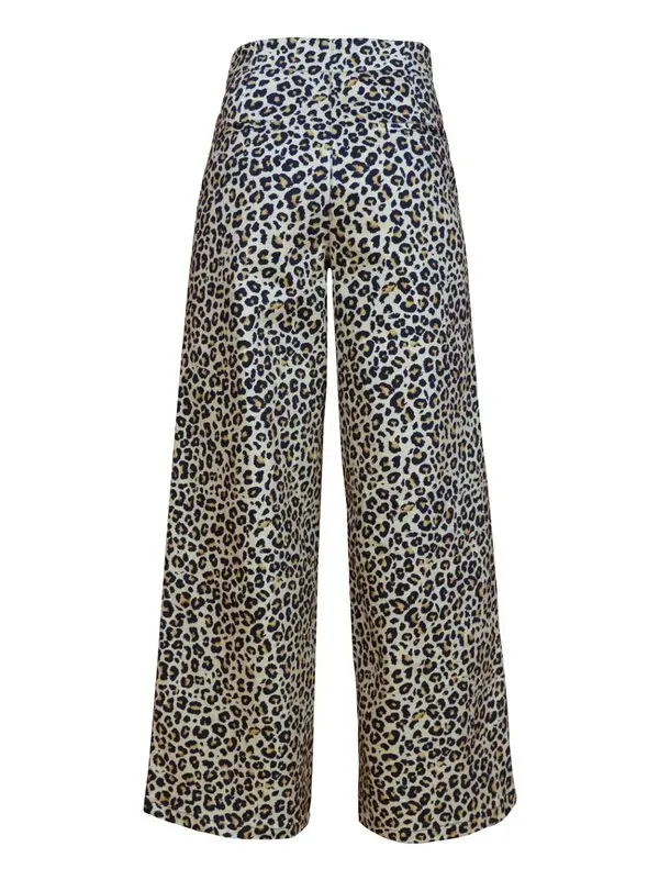 MY PAIR OF JEANS Neutrals / Opium Wide-legs Jeans - Black