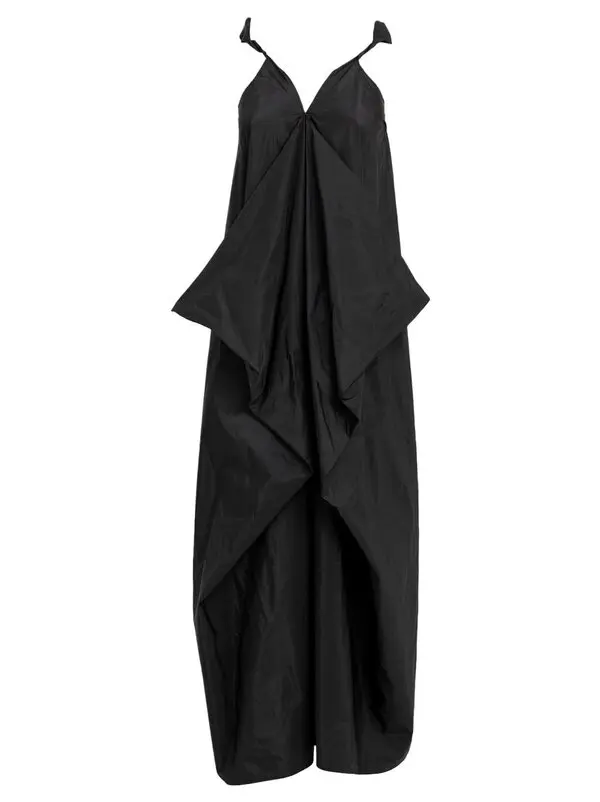 BIANCA POPP Two Pages Dress In Taffeta - Black