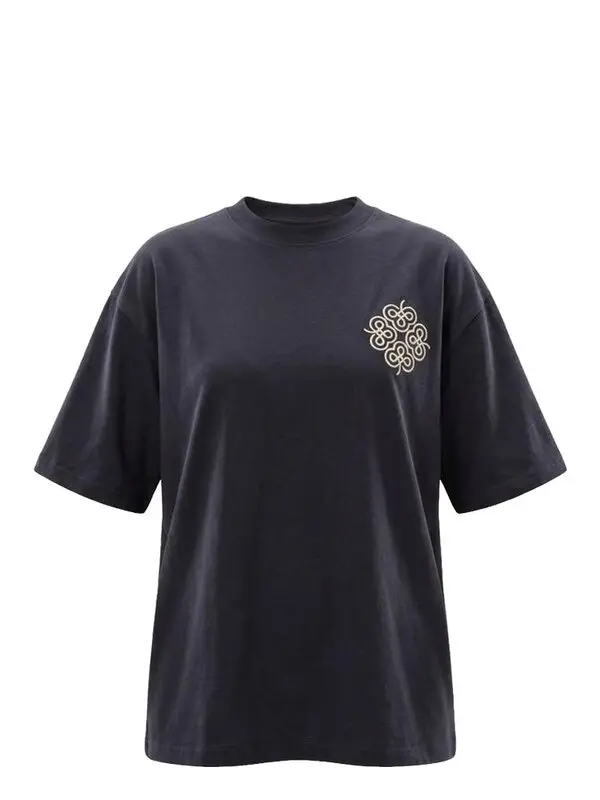BE ATHLETICA Be The Ace Oversized Tee Midnight - Blue