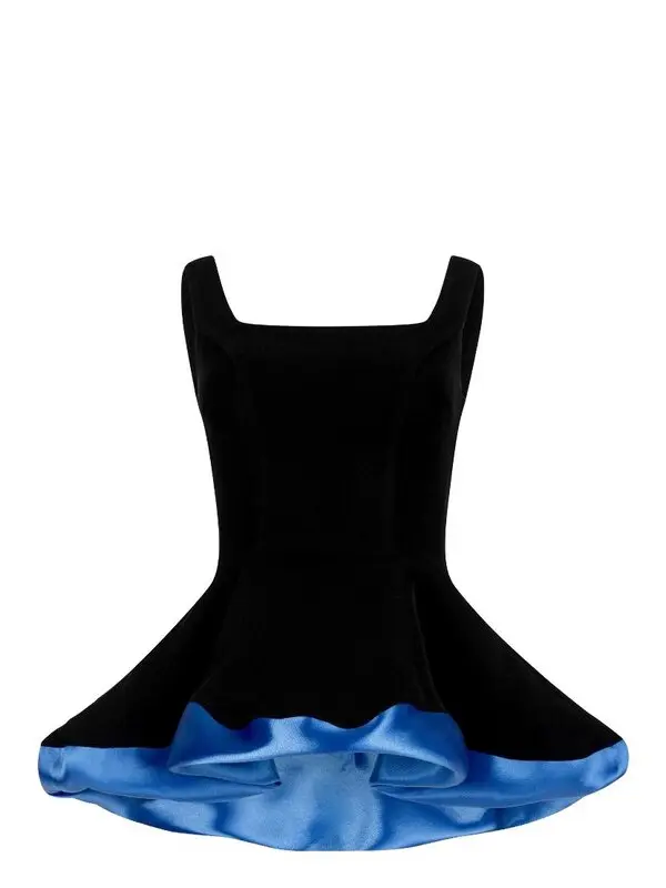 VIRMAIGNE The Bluebell Top - Black