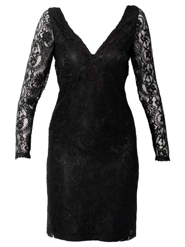 MAISON BOGOMIL Elegant Short Cocktail Dress With An A Line Silhouette - Black