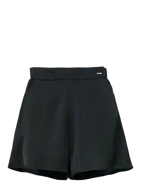 VAZAF Satin Shorts - Black