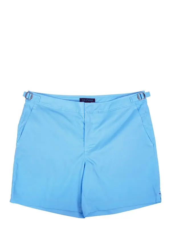 LORDS OF HARLECH Pool Oxford Swim Short - Blue