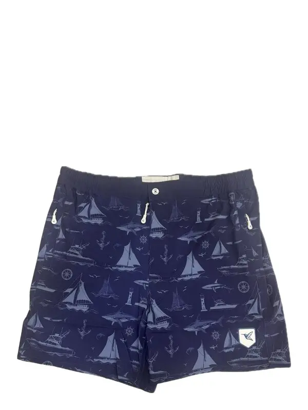 LIVE KOLIBRI Luxury Swim Trunks - Blue