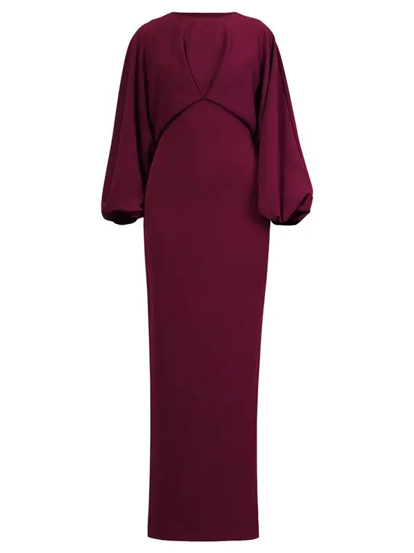 MEEM LABEL Taylor Plum Maxi - Red