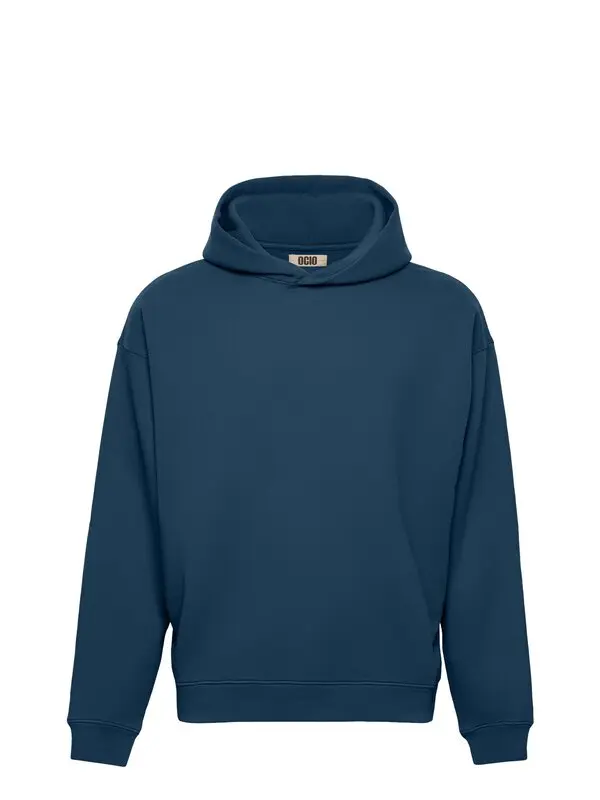 OCIO LEISUREWEAR Oversized Hoodie In Cove - Blue