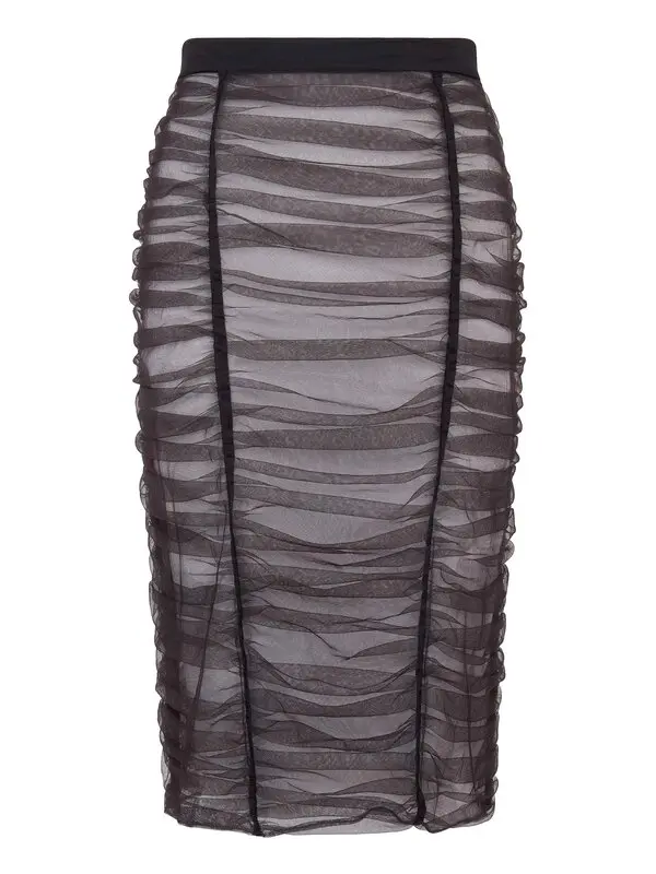 ROOM 24 Minka Skirt Tulle Lycra - Black
