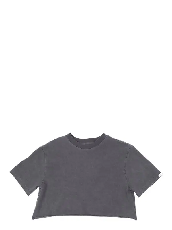 ARIKO Sea Beach Crop Tee - Grey