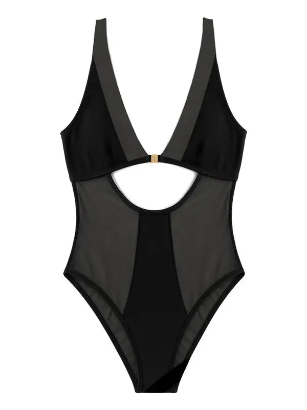 ZELF INTIMATES Stella Bodysuit Recycled - Black