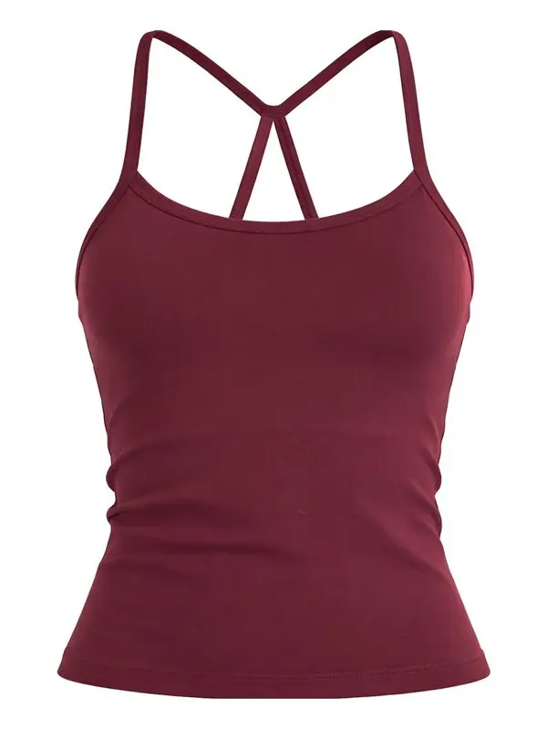 LOOM ARCHIVES Day Flow Midi Tank Top - Red