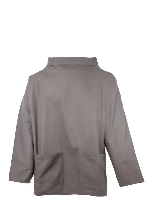ARTHUR BEALE Boat Neck Smock Gunmetal - Grey