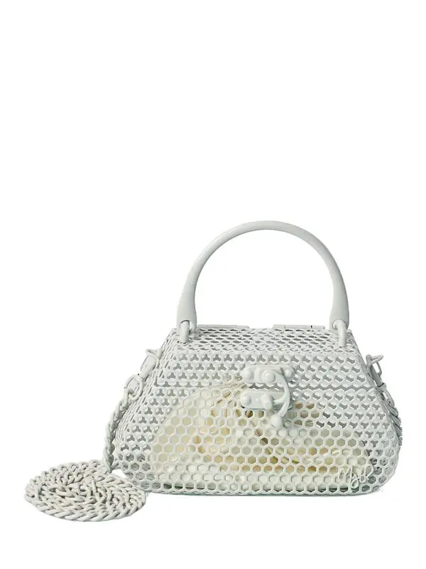 MYTH HOUSE Neutrals Mini Awuraba In Moonbeam Handbag - Grey