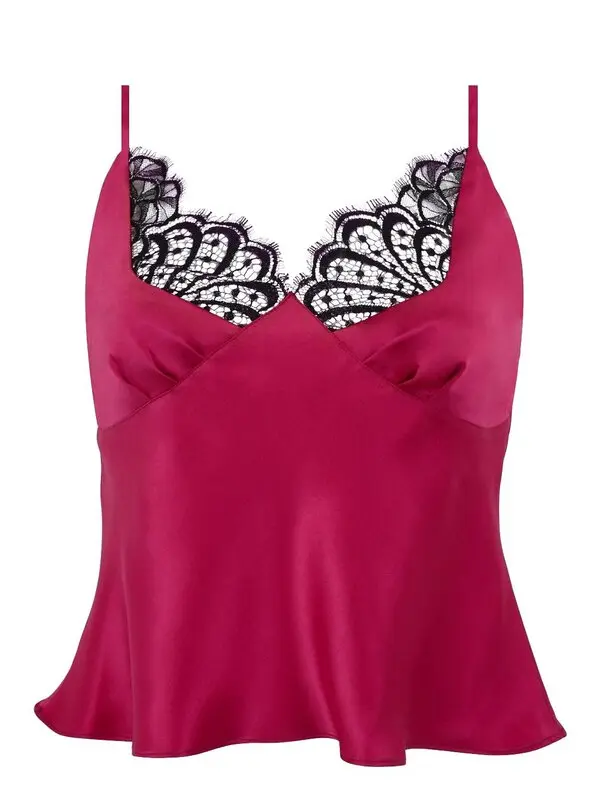 EMMA HARRIS Renée Raspberry Camisole - Yellow