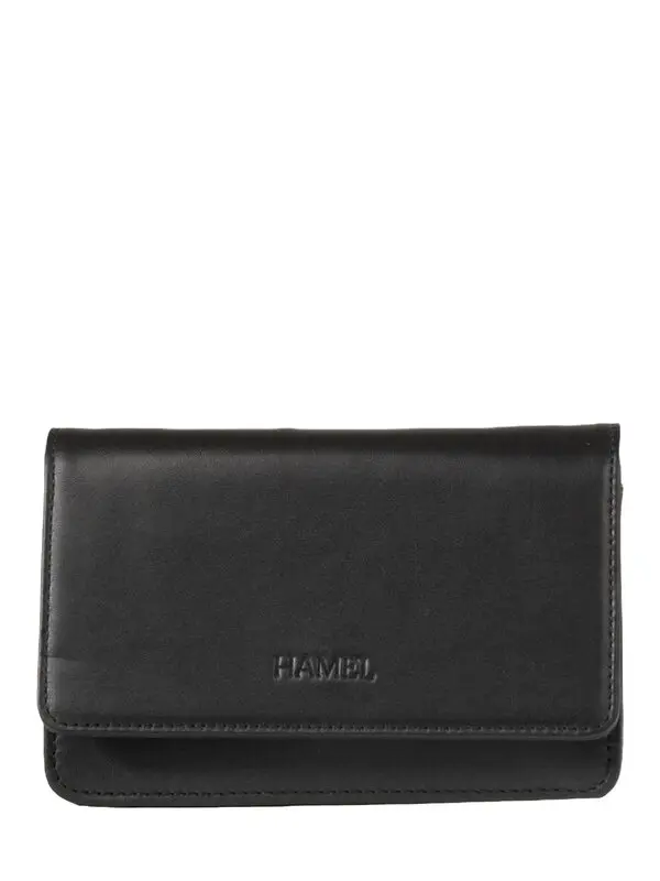 HAMEL ATELIER Salina Bag Leather Crossbody Bag - Black