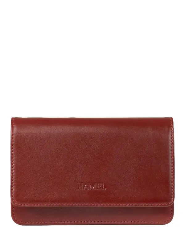 HAMEL ATELIER Salina Bag Leather Crossbody Bag - Red