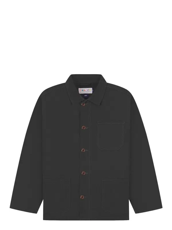 USKEES Overshirt Charcoal - Grey