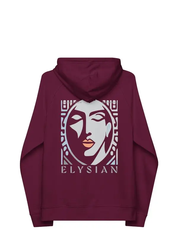 ANCHOR & CREW Burgundy Two Elysian Editions Organic Cotton Hoodie - Red
