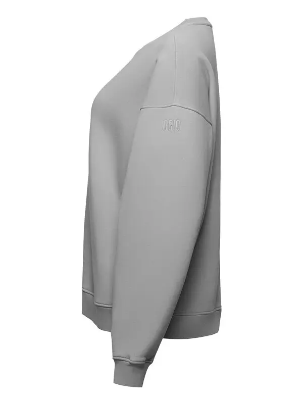 OCIO LEISUREWEAR Neutrals / Oversized Crewneck In Ash - Grey