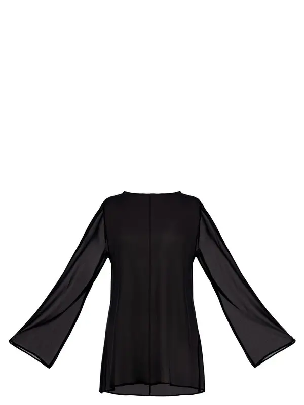 THE ETHOS STUDIO Ana Blouse-dress - Black