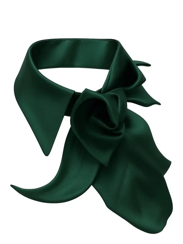 JULIA ALLERT Evening Neckwear Collar - Green