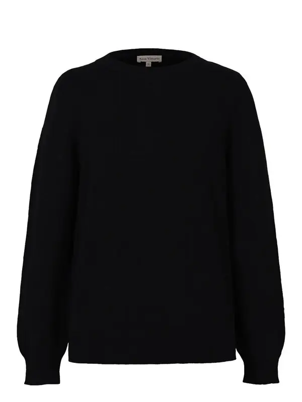 ANSE VICTORIN Olivia Cashmere Pullover - Black