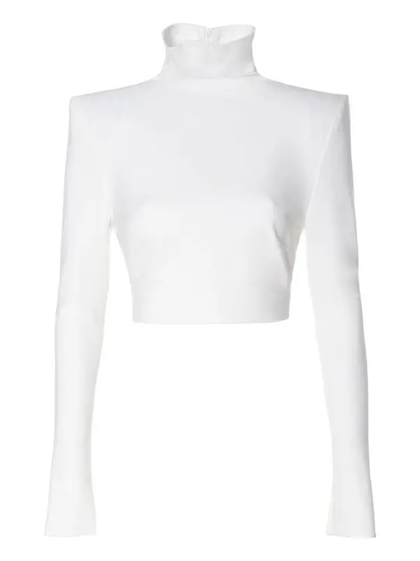 AGGI BY HALEWSKI Natasha Ecru Top - White