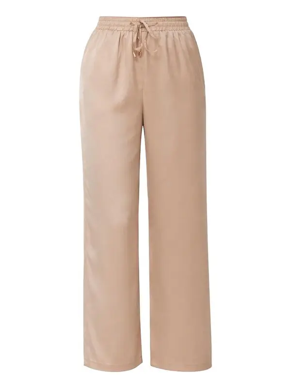 ZAFUR Mayfair Trouser In Gilded Beige - Gold