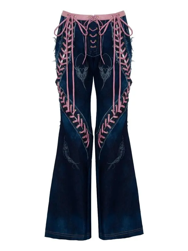 PALOMA LIRA Julianna Pants - Blue
