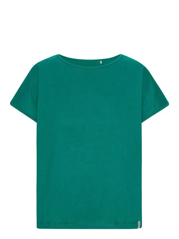 GROBUND Karen T-shirt The Short One In Deep Lake - Green