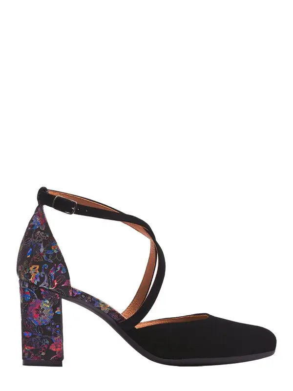 EMBASSY LONDON USA Kylie Flower - Black