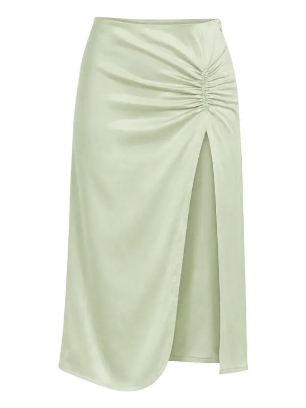 ADIBA Pear Blossom Midi Skirt Pre Order - Green